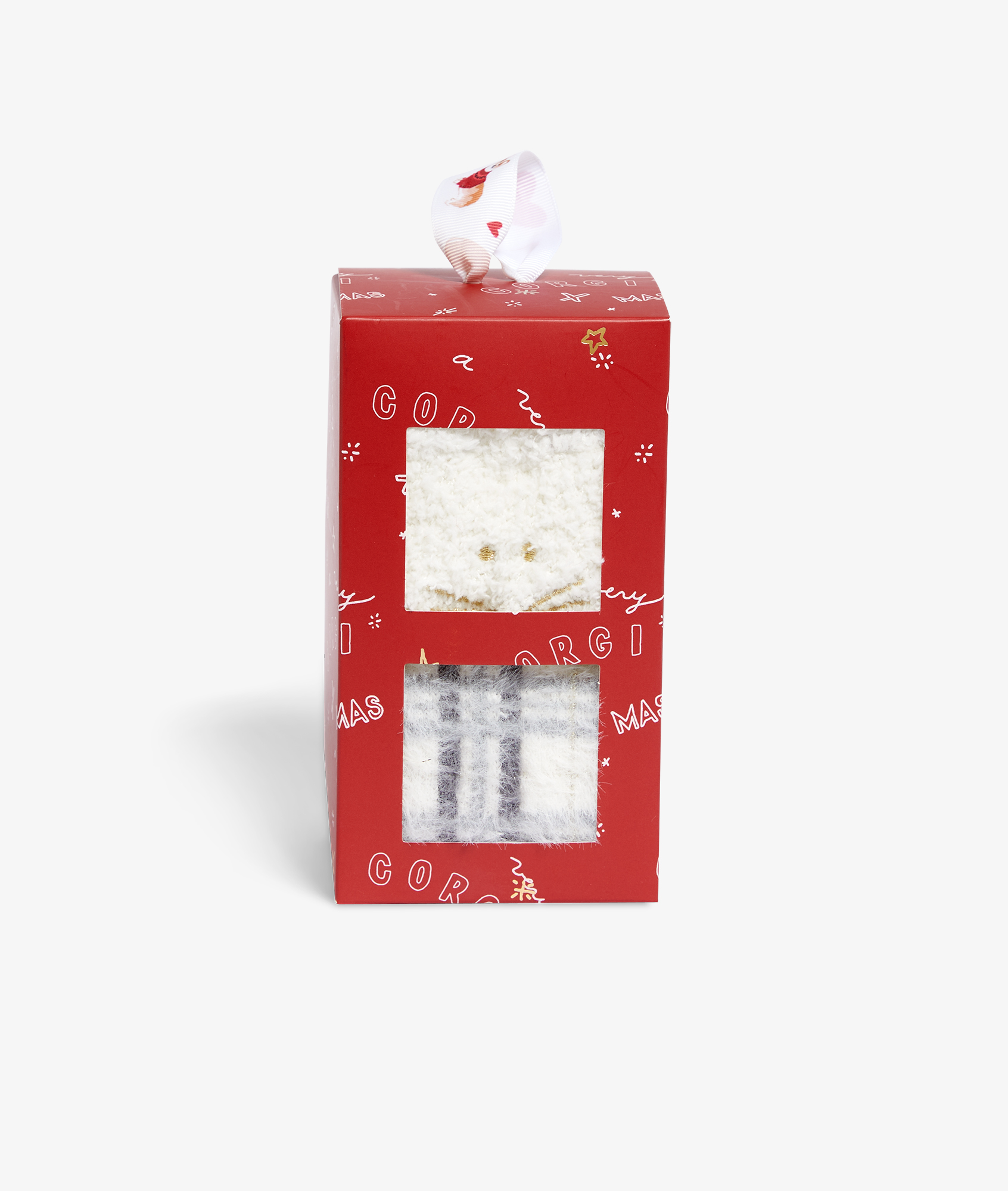 Boîte cadeau lot de 2 chaussettes Corgi GREG GRIS - ETAM